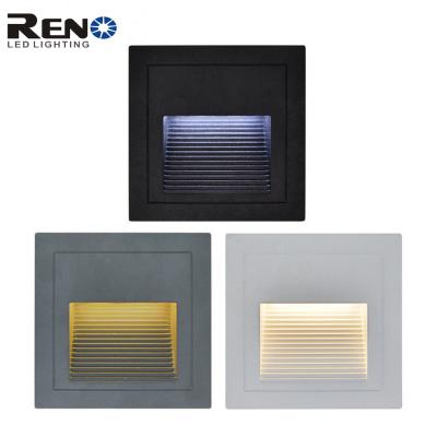 China Recessed LED Inground Light Waterproof 3W AC85-240V For Landscape Pathway for sale