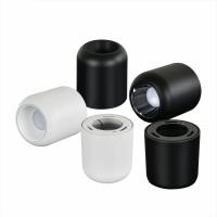 China High CRI Surface Mounted LED Downlights Black IP20 Waterproof 2700K for sale