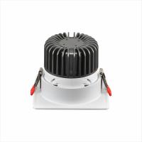 China 90Ra Black Trim Led Recessed Lighting , 85mm Cutout Led Downlights for sale