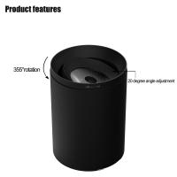 China Black Surface Mounted Led Downlight Ip65 35W Power 360 Degree Rotatable for sale