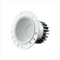 China 12w Cob Anti Glare LED Downlights Recessed 2000LM Lumens Black Baffle for sale