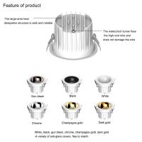 China Waterproof Ip65 Recessed Bathroom Lights 80w Power 4000k CCt for sale