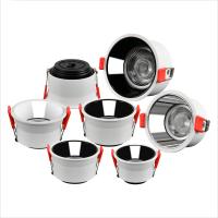China IP44 Waterproof Anti Glare LED Downlights , 5000k 12w Recessed Led Downlight for sale