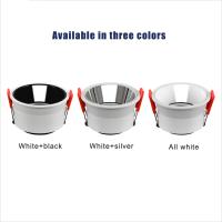 China IP44 Waterproof Anti Glare LED Downlights , 5000k 12w Recessed Led Downlight for sale