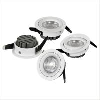 China Ultra Thin Recessed LED Downlights Beam Angle Adjustable 9W 3000k for sale