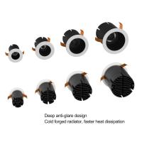 China 30mm Mini Led Ceiling Downlights , Adjustable 4000k Led Recessed Lighting for sale