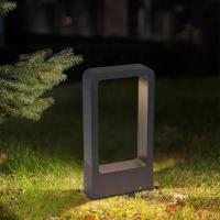 China 7w Bollard Style Landscape Lights , IP67 Black Outdoor Lights 90 CRI for sale