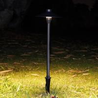 China 7w Bollard Led Path Light , Black Landscape Lights EMC Approved for sale