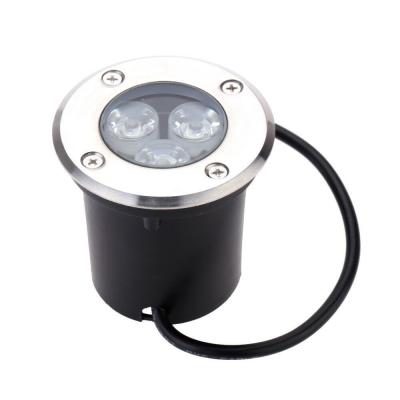China Matte Black In Ground Landscape Lights 110 lumen/W IP65 Protection for sale