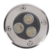 China Matte Black In Ground Landscape Lights 110 lumen/W IP65 Protection for sale