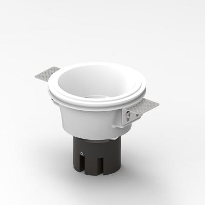 China Flush Trimless Recessed Led Downlights , Plaster 5000k Round Trimless Downlight for sale