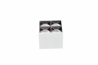 China 240v Surface Mounted Led Downlights Multihead Square Shaped 3w Power for sale