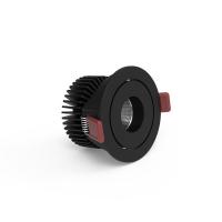 China Black Recessed Anti Glare Downlight 20w 4500K CCT With Cree COB Chip for sale
