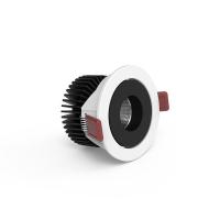China Black Recessed Anti Glare Downlight 20w 4500K CCT With Cree COB Chip for sale