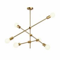 China Gold LED Hanging Pendant Lights Multiapplication With Led Bulbs E27 for sale