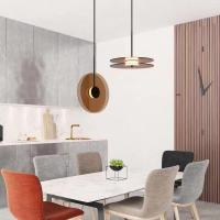 China AC85-265V Round Led Pendant Light , E27 Modern Hanging Ceiling Lights for sale