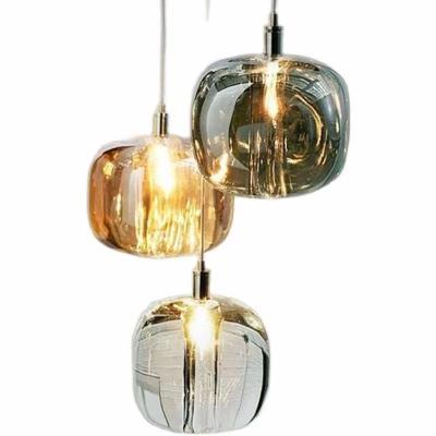 China 265V Modern Ceiling Pendant Lights , SAA Crystal Hanging Lights For Bedroom for sale