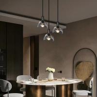 China Modern Mini Chandelier Pendant Light 4000k CCT Smoke Grey Pedants for sale