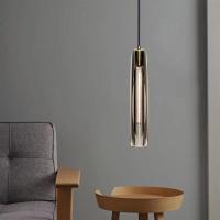China ODM Modern Exterior Pendant Lighting Multi Glass 5000k CCT Smoke Grey Color for sale