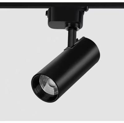 China Black LED Track Spotlights , Slim LED Cob Track Light AC220-240V IP20 Waterproof for sale