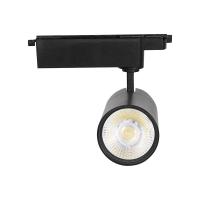 China 20w LED Track Spotlights , Black White 4000k  Led Rail Light for sale