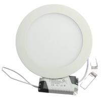 China Aluminum Recessed Flat Panel Led Lights 18w Round 3000-6000K CCT for sale
