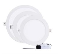 China SMD 2835 Flat Panel Led Garage Lights , Led Surface Panel Light 18w for sale