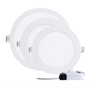 China SMD 2835 Flat Panel Led Garage Lights , Led Surface Panel Light 18w for sale