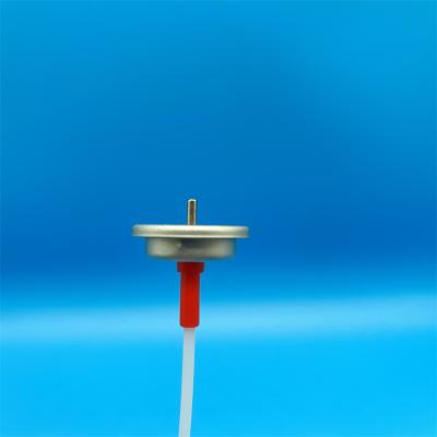 China One Inch Metered Valve with Metal Stem and L Shape Actuator – High-Precision Aerosol Valve + Ergonomic Design + Industri for sale