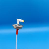 China One Inch Metered Valve with Metal Stem and L Shape Actuator – High-Precision Aerosol Valve + Ergonomic Design + Industri for sale
