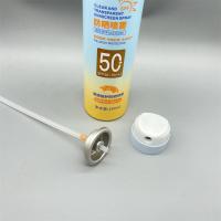 China Sunscreen Spray Valve with Mist Dispenser for Sports and Activity Protection for sale