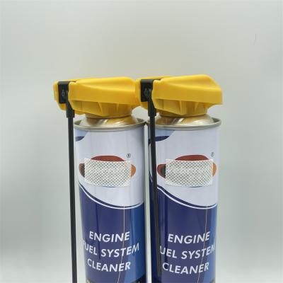 China Premium Foldable Two Way Aerosol Cap for Industrial Maintenance Lubricant and Cleaner Spray Cans for sale