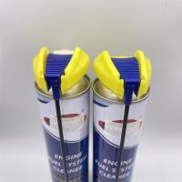 China Folding Trigger Spray Head with Compact Design and Integrated Extension Tube for Aerosol Cans in Chemical-Resistant Materials for sale