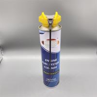 China Folding Trigger Spray Head with Compact Design and Integrated Extension Tube for Aerosol Cans in Chemical-Resistant Materials for sale
