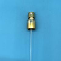 China Precision Golden color Perfume Pump for Controlled Fragrance Dispensing and Elegant Packaging for sale