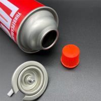 China High Performance Butane Gas Cartridge Valve 25.4 Mm For Outdoor Adventures for sale