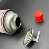 China High Performance Butane Gas Cartridge Valve 25.4 Mm For Outdoor Adventures for sale
