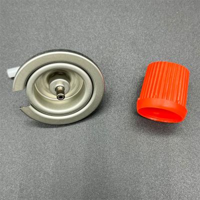 China Portable Backpacking Stove Valve In Aerosol Adjustable Flame Control Durable Construction for sale