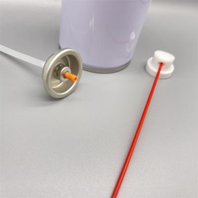 China Universal WD-40  Aerosol Valve with Plastic Actuator and Extension Tube for sale