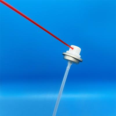 China 1 Inch Aerosol Valves For WD40 Type Multi-Purpose Oil and Cleaner Sprays for sale