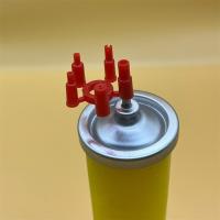 China Reliable Gas Lighter Fill Valve Leak Resistant Inculde 40mm 1 Inch Aerosol Valve For Light Cans for sale
