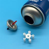 China Reliable Refill Solution Butane Gas Refill Valve For Outdoor And Everyday Use 1Inch Diameter for sale