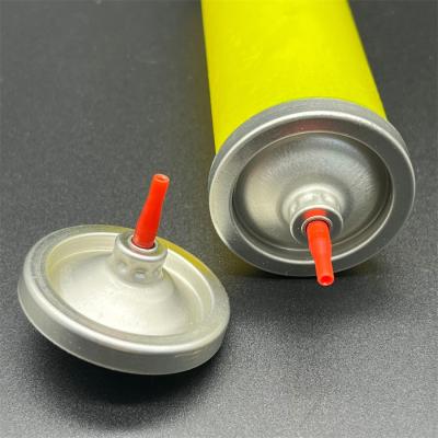 China Reliable Gas Lighter Fill Valve Leak Resistant Inculde 40mm 1 Inch Aerosol Valve For Light Cans for sale