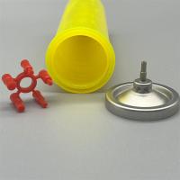 China Durable 40mm Metal Stem Butane Gas Filler Valve For Industrial Refueling for sale
