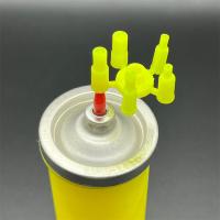 China High Performance 40mm Plastic Stem Butane Gas Filler Valve For Safe Refueling Versatile Reliable Solution for sale