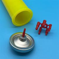 China Efficient 40mm Aerosol Plastic Stem Valve 1inch for Industrial Refueling Lightweight for sale