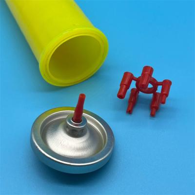 China Efficient 40mm Aerosol Plastic Stem Valve 1inch for Industrial Refueling Lightweight for sale