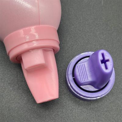China Hair Mousse Spray Actuator Smooth Foam Dispensing for Aerosol Hair Styling Products for sale