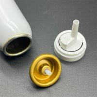 China Silver/Golden Aluminum Aerosol Valve For Hair Mousse Foam Spray Dispensing for sale