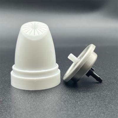 China Eco-Friendly Refillable Hair Mousse Dispensing Nozzle for Sustainable Salons and Brands with Customizable Locking Mechanism for sale